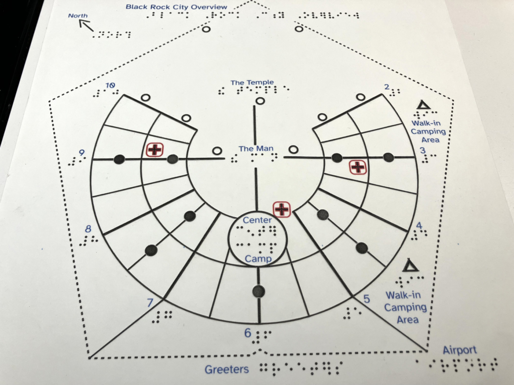 Burning Man Map - LightHouse MAD Lab